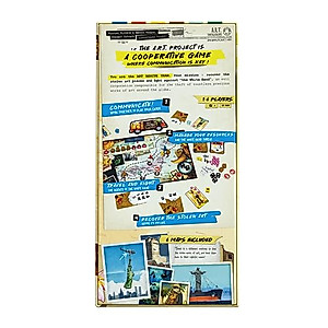 The A.R.T. Project | Cooperative Strategy Board Game | Card Drafting, Zone of Control Game | Coop and Solo Play for Adults and Teens | Ages 12+ | 1-6 Players | 45 Minute Play Time