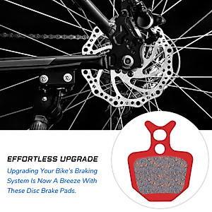 KIEVODE 2 Pairs of Disc Brake Pads for Formula The One FR, R0, R1, RX, R1R, Mega, C1, CR3, T1 Disc Brakes - Suitable for Mountain Bikes, Road Bicycles, and MTBs