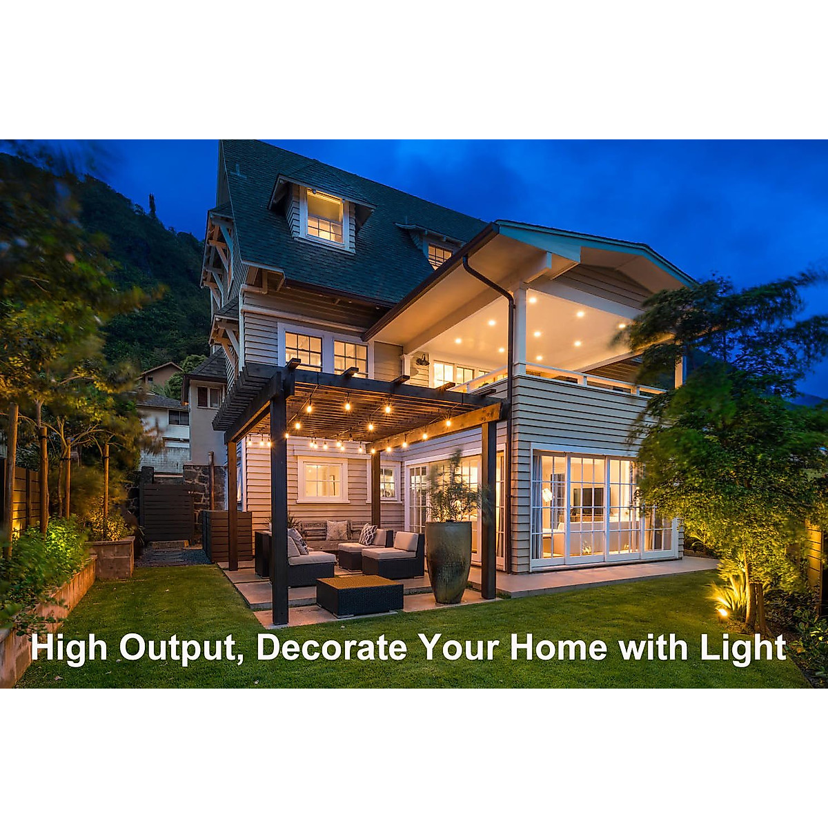 Nioclerce PAR20 Flood 39W 120V 480 Lumens- 2 Pack PAR20 Flood Light Bulbs 2800K Warm White, PAR20 Dimmable with E26 Base, Long Lasting 39W PAR20 Bulb for Recessed Lighting & Hood Range Light Bulbs