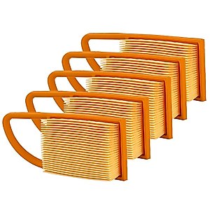 HIFROM Pack of 5 Air Filter (with Detailed Size) Compatible with Stihl BR500 BR550 BR600 4282-141-0300 4282 141 0300 4282 141 0300B Backpack Blowers Parts