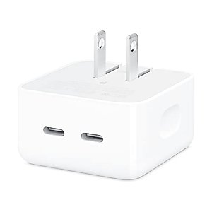 Apple 35W Dual USB-C Port Compact Power Adapter