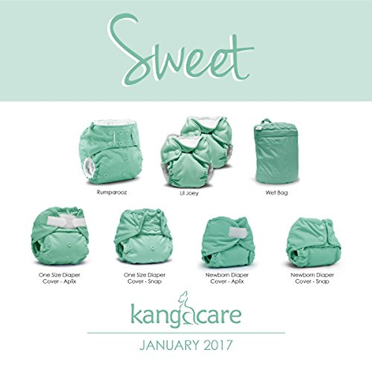 Kanga Care Lil Joey Cloth Diaper (2pk) Sweet