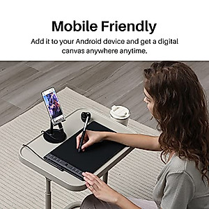 HUION Inspiroy 2 Large Drawing Tablet with HUION Slim Pen PW550S 9.5mm Diameter PenTech 3.0+