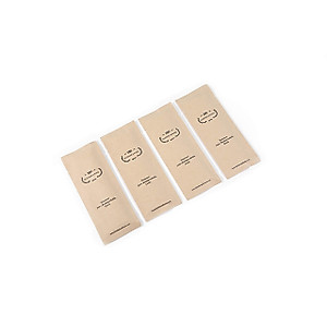 Bleeker and Rowe 100% Biodegradable Combs - Individually wrapped - Environmentally Eco Friendly Bulk Pocket Pet Dog Grooming Hair Lice Combs - Perfect for Macrame (Pack of 15)