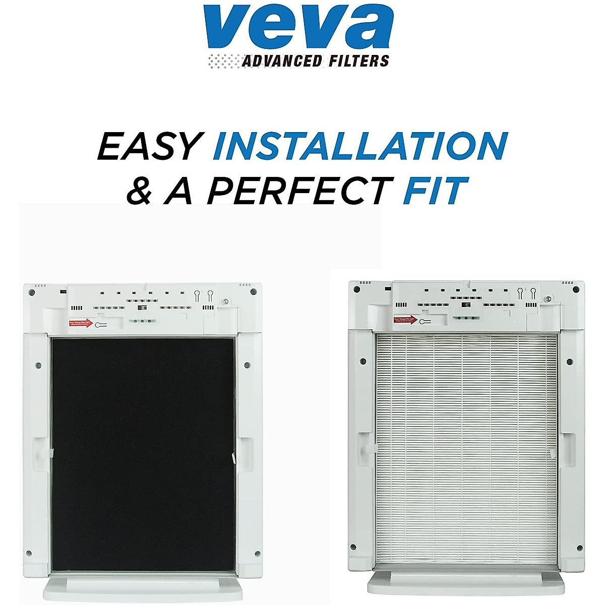 VEVA PREMIUM HEPA FILTER & 6 CARBON PRE-FILTERS