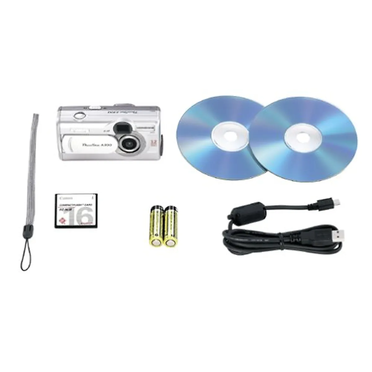 Canon PowerShot A300 3.2MP Digital Camera with 5.1x Digital Zoom