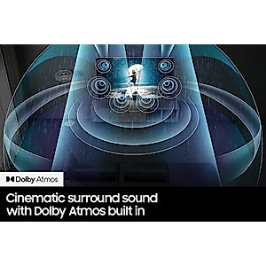 Samsung 65-Inch Class QLED Q80B Series - 4K UHD Direct Full Array Quantum HDR 12x Smart TV 2022 QN65Q80BAF Includes Free 2 Year , (QN65Q80BAFXZA)