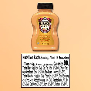 Kikkoman Japanese Sweet Unagi Sauce and Spicy Sriracha Mayo Sauce for all of your dish Value Combo Kosher (Pack of 2) - Total 20.3 oz