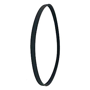 HASMX Drive Belt Replacement Belt for Rikon Band Saw Models 10-320, 10-321, 10-325, RK14CS Replaces Part Numbers C10-995, P10-320-87, 24" Internal Length Band Saw Drive Belt, 4 Rib, Black (1-Pack)