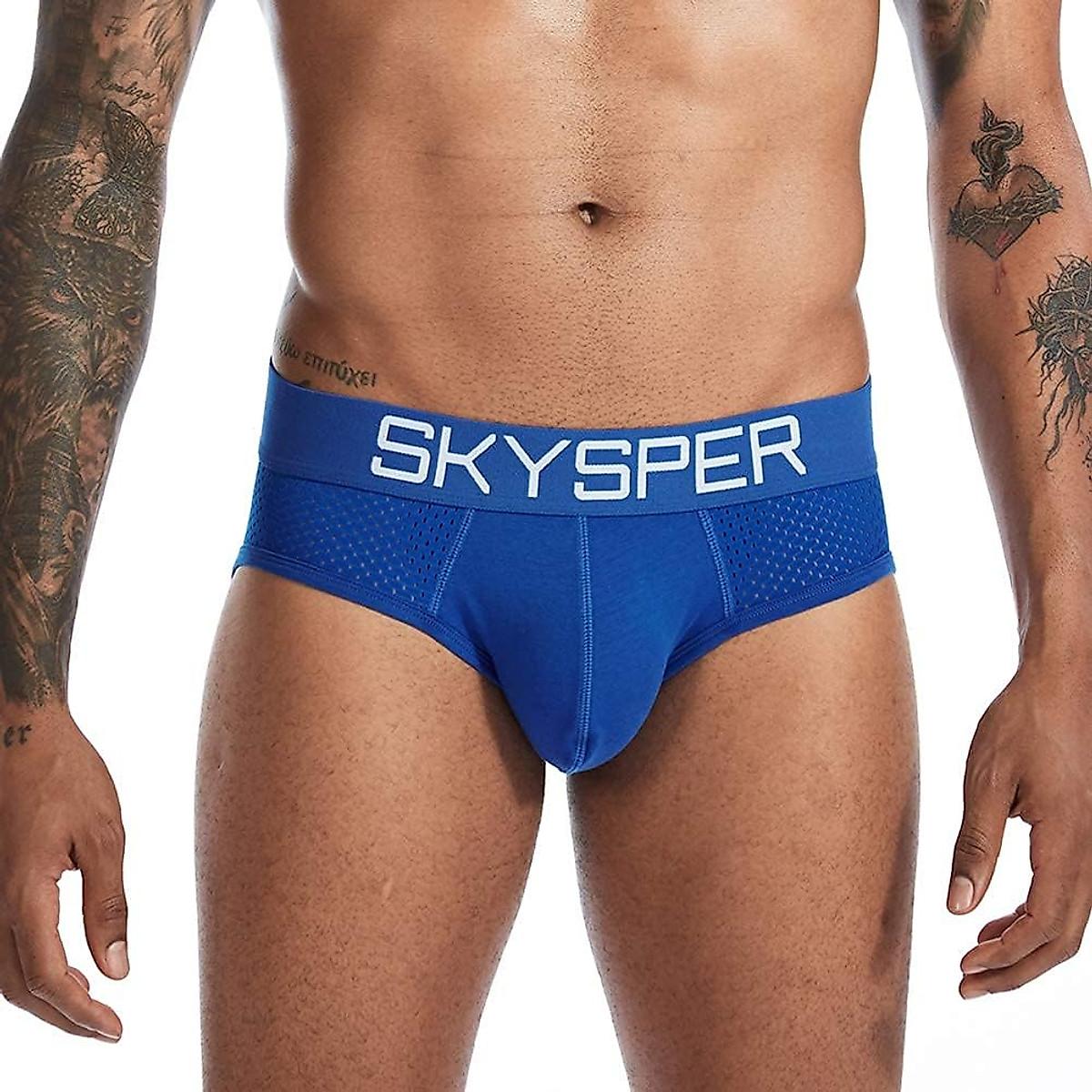 SKYSPER Men's Jockstrap Underwear Mesh Breathable Jock Strap
