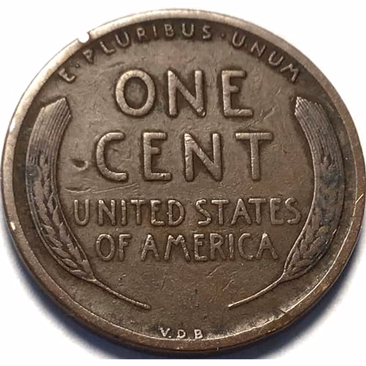 1909 P VDB Lincoln Wheat Cent Penny Seller Fine