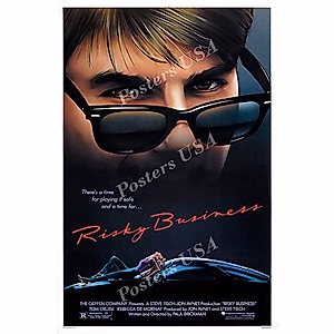 Posters USA Tom Cruise Risky Business Movie Poster GLOSSY FINISH - FIL175 (24" x 36" (61cm x 91.5cm))