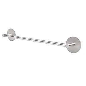 Ulifestar SUS304 Stainless Steel Towel Bar for Bathroom, Strong 3M Self Adhesive Hand Towel Bar Heavy Duty Wall Mount Towel Rack RV Towel Holder Brushed Nickel,16''