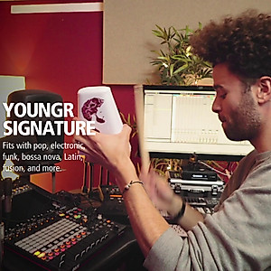 Meinl Percussion Cowbell, Youngr Signature Artist Series Looper Bell with Magnetic Mutes — NOT Made in China — Handheld, Carbon Steel Alloy, 2-Year Warranty (YACB)