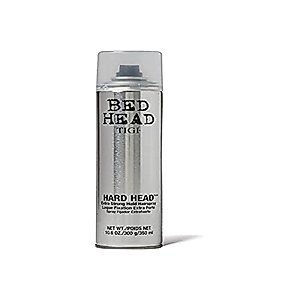 TIGI Bed Hard Head Extra Strong Hold Hair Spray, Tan, 10.6 Ounce
