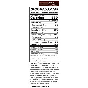 Rivalus Clean Gainer - Chocolate Fudge 10 Pound - Delicious Lean Mass Gainer with Premium Dairy Proteins, Complex Carbohydrates, and Quality Lipids, No Banned Substances, Made in USA