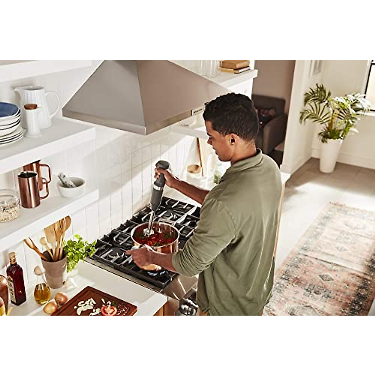 KitchenAid Cordless Variable Speed Hand Blender - KHBBV53 & Cordless 7 Speed Hand Mixer - KHMB732