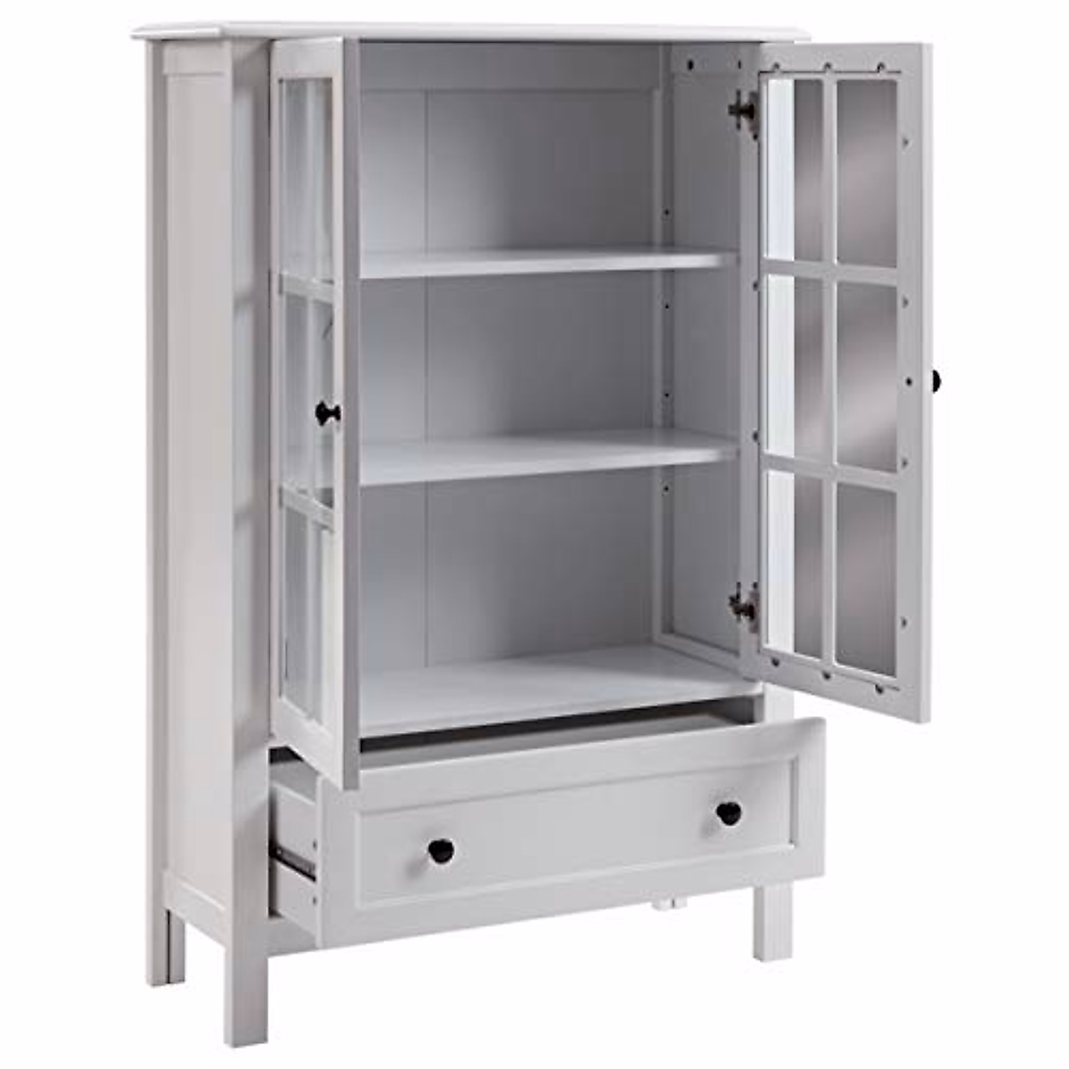 Signature Design by Ashley Miranda Accent Cabinet, 32"W x 12"D x 47"H, White