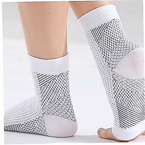 3pair Plantar Fasciitis Support Socks Men Women Sleeves for Weak Ankles Arches Heels - Pain Relief Night Splint Sock