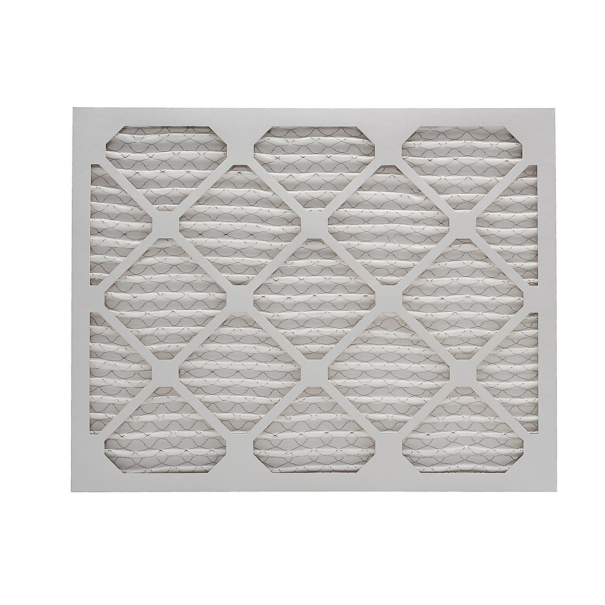 Aerostar 14x24x1 MERV 11 Pleated Air Filter, AC Furnace Air Filter, 6 Pack (Actual Size: 13 3/4"x 23 3/4" x 3/4")