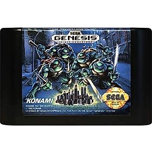 Teenage Mutant Ninja Turtles: The Hyperstone Heist (Sega Genesis / Megadrive) – Reproduction Video Game Cartridge