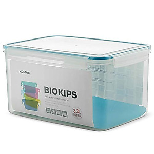 Komax Biokips Large Food Storage Containers, 35 Cup Food Storage Bins with Lids, BPA Free Airtight Food Containers for Kitchen Organization, Kitchen Storage Containers for Bread, Rice & More (280 oz)