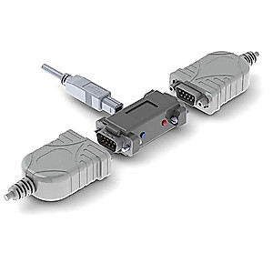SerialGhost DB9 16GB - Compact RS-232 Logger and Serial Logger with 16GB Flash Drive, green, 72mm x 16mm x 16mm