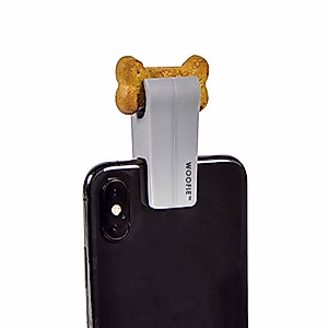 Genuine Fred Howligans Woofie - Pet Selfie Cell Phone Tool, Grey