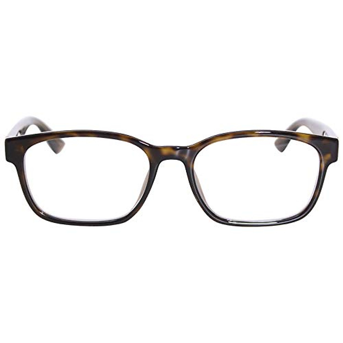 Gucci Gucci-Logo GG0749O 005 Eyeglasses Men's Havana Full Rim Optical Frame 55mm