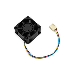 Dedicated DC 5V Cooling Fan Compatible with NVIDIA Jetson Nano Developer Kit and B01 Version PWM Speed Adjustment Strong Cooling Air Fan 40mm×40mm×20mm with 4PIN Reverse-Proof Connector
