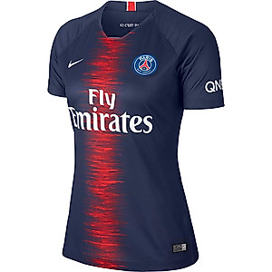 NIKE 2018-2019 PSG Home Womens Football Shirt