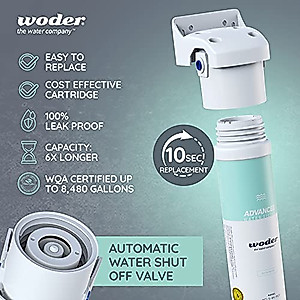 Woder WD-G4-REP (Replacing the older WD-S-8K) Replacement Cartridge for WD-G4 (Singles) and WD-D-FRM-G4, WD-D-20M-G4 and WD-D-HM-G4 (as 2nd Stage) – USA Made (Gen4)