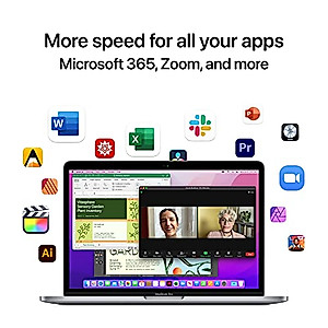 Apple MacBook Pro 13.3" with Retina Display, M2 Chip with 8-Core CPU and 10-Core GPU, 16GB Memory, 1TB SSD, Space Gray, Mid 2022