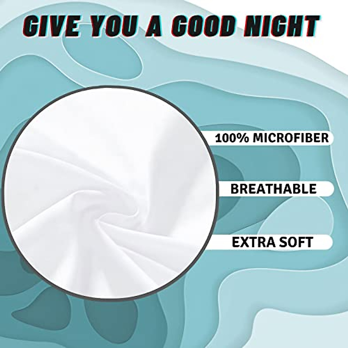 Monstera Sheets Queen - Tropical Leaves Bed Sheets Set 4 Piece for Girls Teens - Botanical Bedding Sheets & Pillowcases - Soft & Deep Pocket & Wrinkle Free - Fitted, Flat Sheet & 2 Pillow Cases