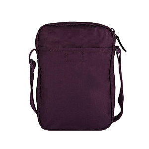 Eddie Bauer Jasper Crossbody Bag | Everyday Carry | Lightweight | Travel | Adjustable | 3L, Dark Plum, One Size