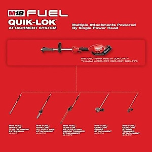 49-16-2721 3-Foot Additional Length 40.5 Inch Extension Attachment Fits For Milwaukee M18 Fuel Quik-Lok 10" Pole Saw and Articulating Hedge Trimmer Attachments
