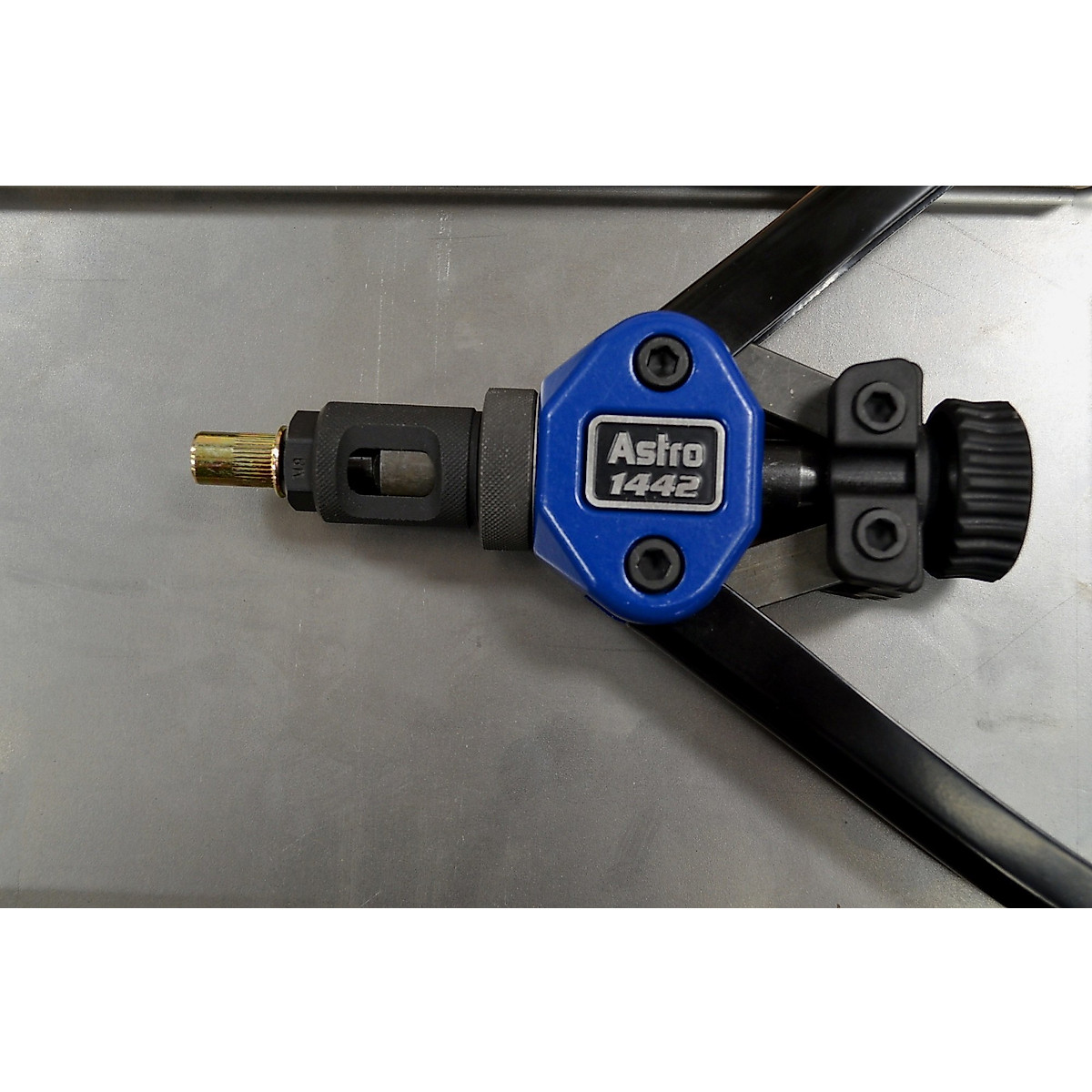 Astro Pneumatic Tool 1442 13" Hand Rivet Nut Setter Kit - Metric & SAE W/ 60pc Rivnuts