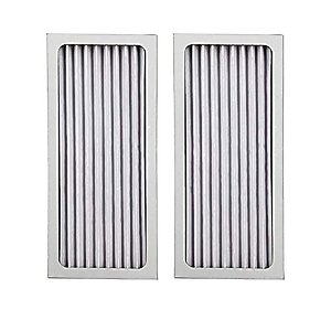 PUREBURG 2-Pack Replacement HEPA Filters Compatible with Hamilton Beach TrueAir Compact Pet Air Purifiers 04383 04384 04385 04386, Part # 990051000