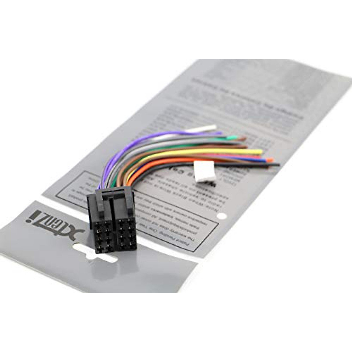 Xtenzi Car Radio Wire Harness Compatible with Power Acoustik CD DVD Navigation in-Dash - XT91065