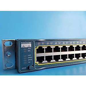 Cisco WS-C3560G-48PS-S 48-Port PoE 3560G Gigabit Switch (Renewed)
