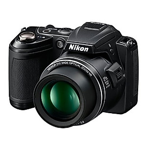 Nikon COOLPIX L120 14.1 MP Digital Camera with 21x NIKKOR Wide-Angle Optical Zoom Lens and 3-Inch LCD (Black) (OLD MODEL)