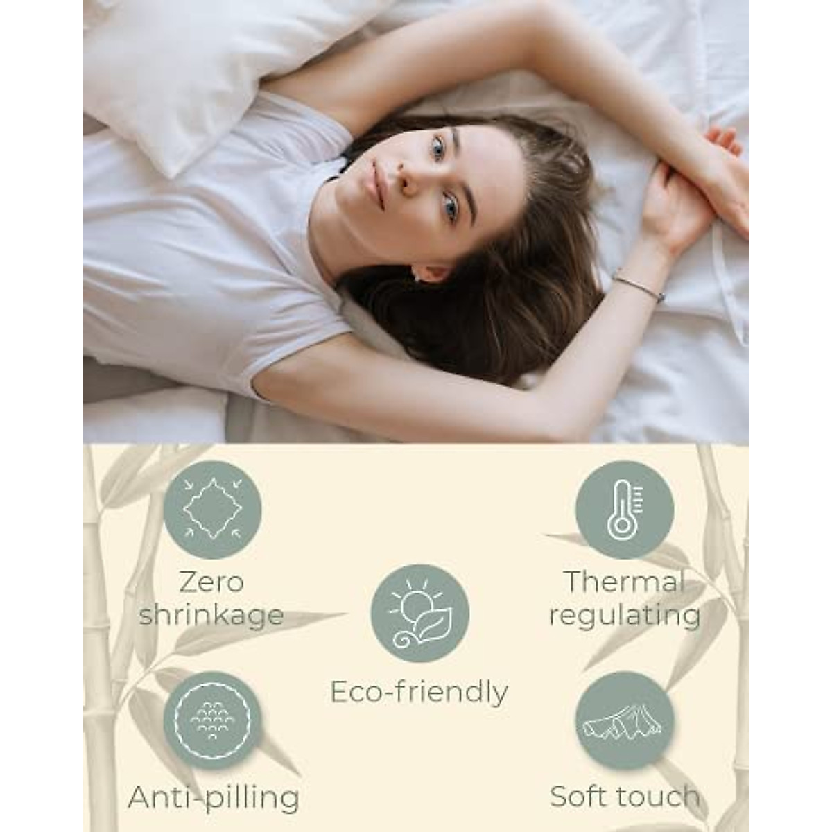 LINENWALAS 100% Organic Bamboo Silk Pillow Cases Standard Size, 2 Pack Soft, Breathable, Cooling Pillowcases Set Queen Size with Envelop Closure for Halloween (Burnt Orange, 20x30 Inches)