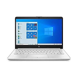 HP 14" Ryzen 3 4GB/128GB Laptop-Silver (Google Classroom Compatible)