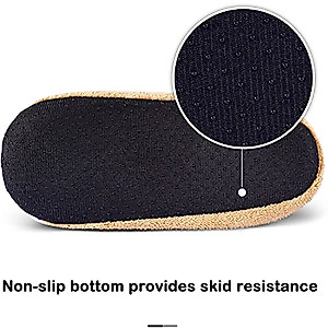 TRENSOM Fun Cute Fuzzy Slipper Socks for Women with Grippers Non Slip House Socks, Corgi Fuzzy Socks Fuzzy Animal Socks Corgi Gifts for Corgi Lovers