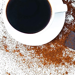 BARNIE'S COFFEE TEA CO. German Chocolate Cake Ground Coffee with Decadent Coconut, Chocolate and Hazelnut Cake Flavor, Medium Roasted Arabica Coffee Beans, 12 oz Bag, 1 Count (Pack of 1) (54105)