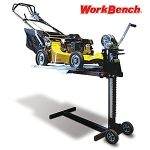 MoJack – Convertible Workbench Attachment for EZ MAX, XT or PRO Lifts for Maintenance and Repairs of Riding Lawn Mowers, 200lb Lifting Capacity, Lightweight & Portable