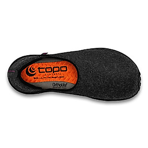 Topo Athletic Women's Rekovr 2 Comfortable Lightweight 3MM Drop Recovery Training Shoes, Charcoal/Black, Size 8.5