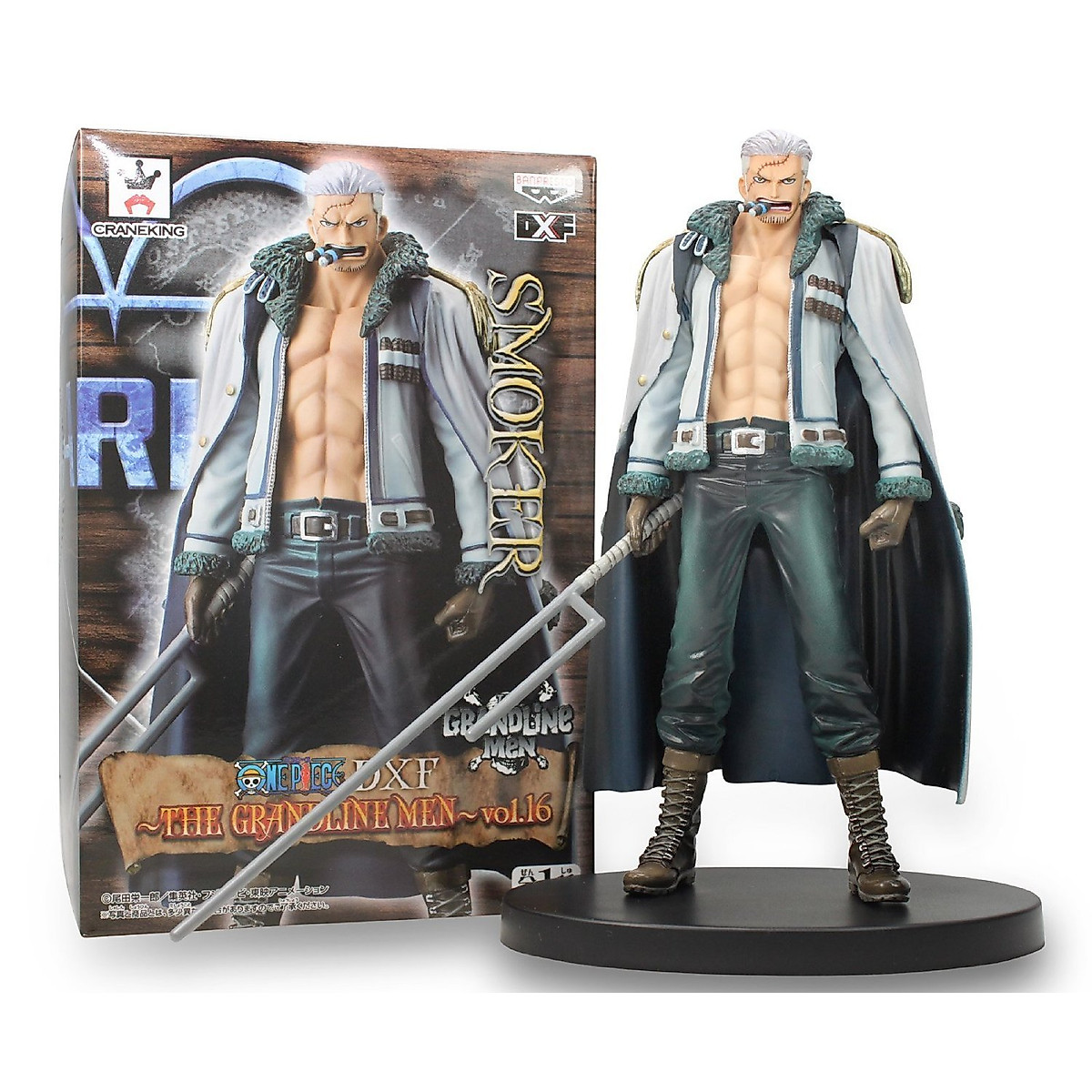 Banpresto One Piece DXF 48531 The Grandline Men Vol. 16 ~ 7" Smoker Figure