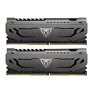 Patriot Viper Steel DDR4 RAM 16GB (2X8GB) 4000MHz CL16 UDIMM Desktop Gaming Memory Kit - PVS416G400C6K