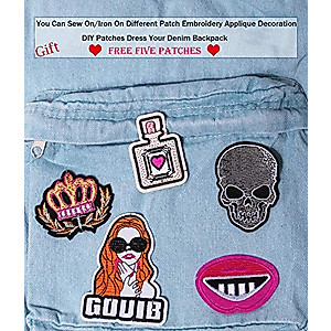 Kedera College School Denim Backpacks Girls Cute Bookbags Student Backpack Laptop for Teenage